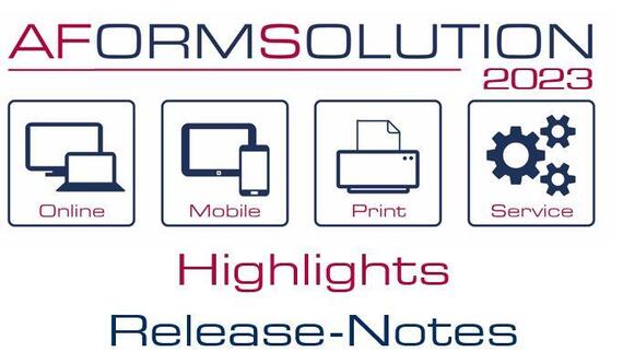 Das neue AFORMSOLUTION 2023 (AFS 2023) - aforms