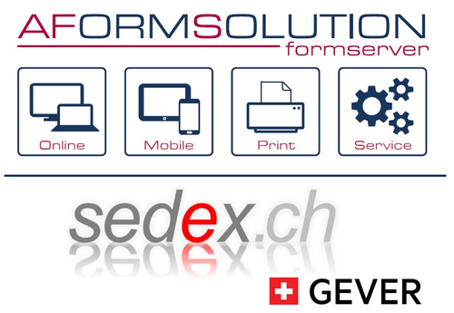 Online-Gesuche mit sedex (an GEVER) übermitteln - aforms