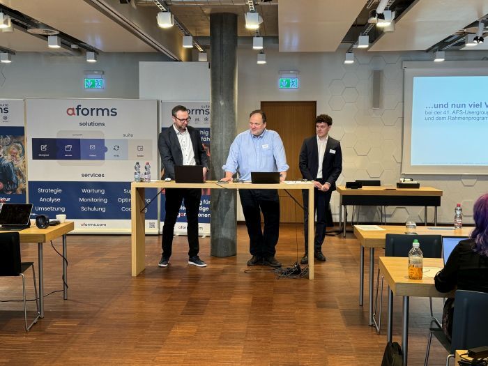 Rückblick & Vorträge: AFS-Usergroup 2024 in Bern - aforms