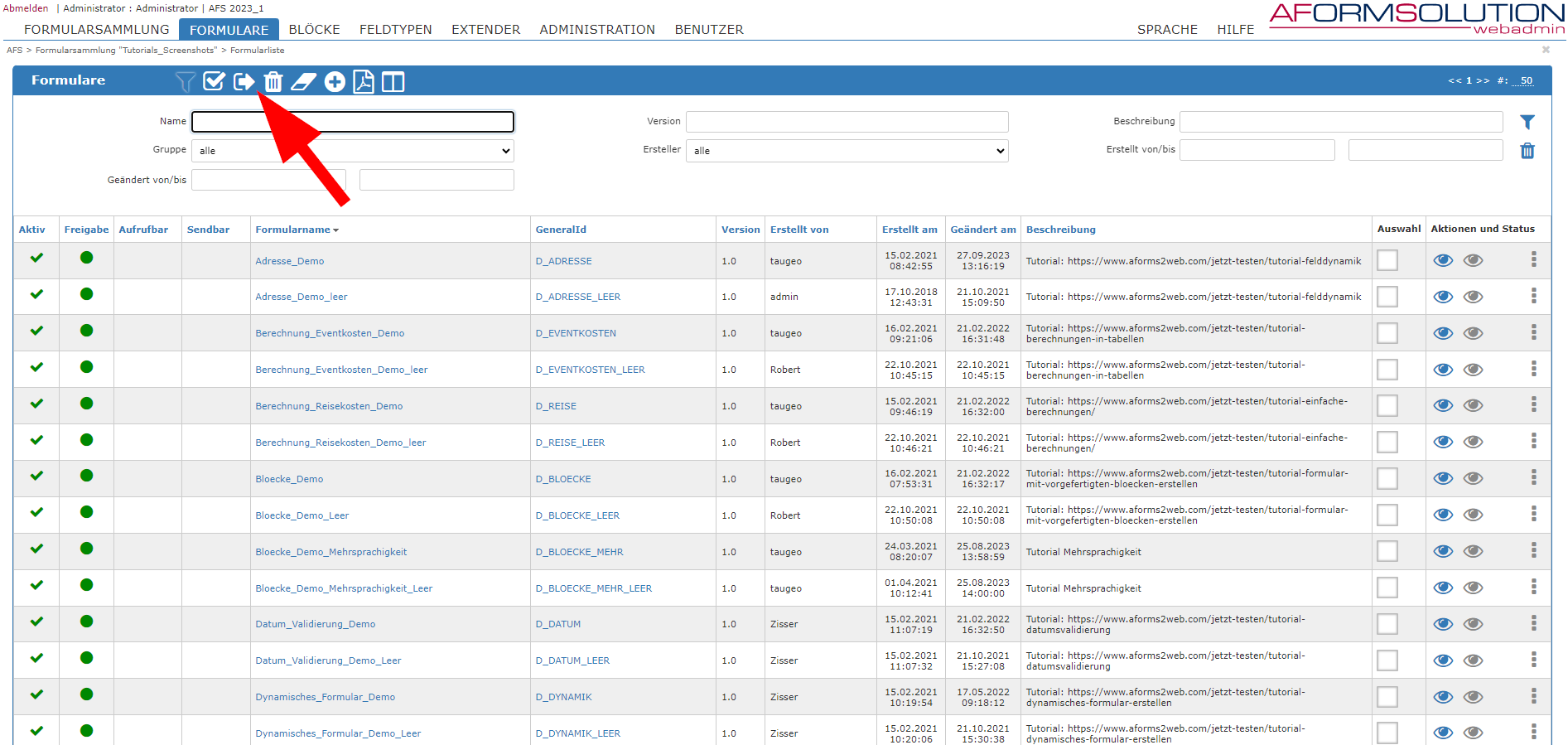 Simple calculations - aforms